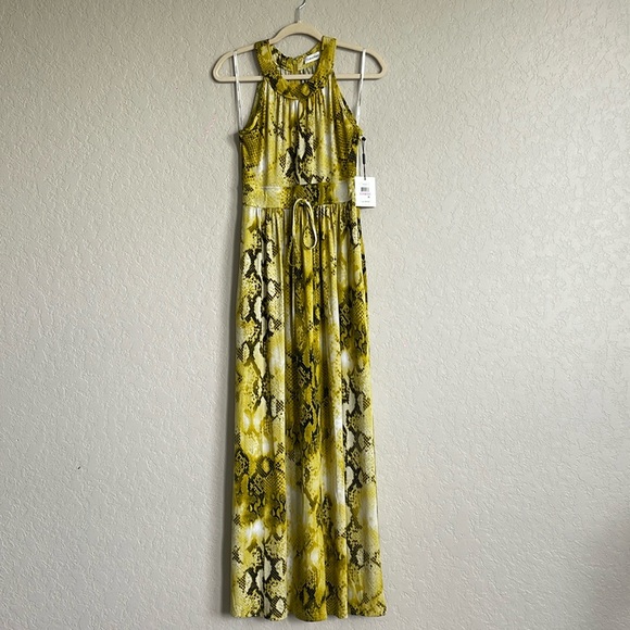Calvin Klein | Dresses | Nwt Calvin Klein Snake Maxi 6 | Poshmark